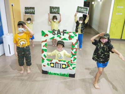 NurtureStars children celebrate 55 years of SAF Day - NurtureStars ...