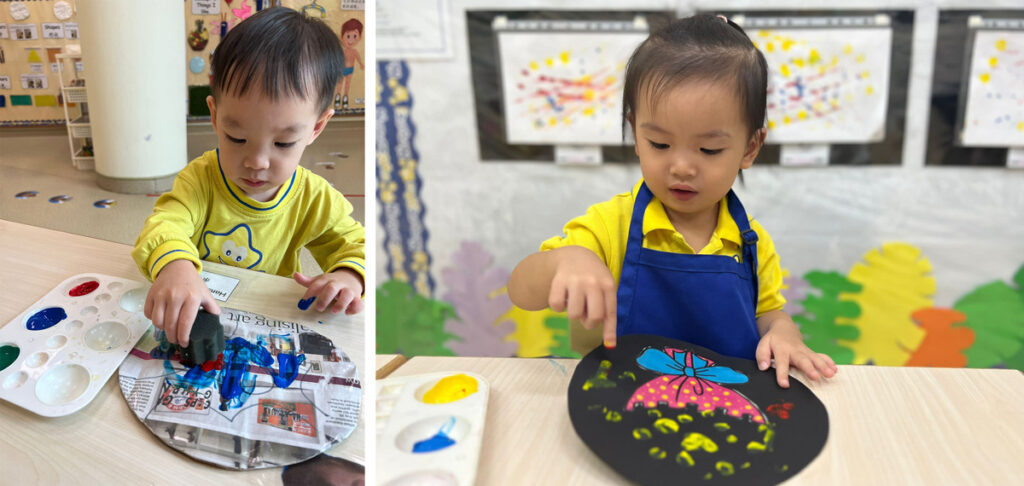 NurtureStars children learn hands-on earth science - NurtureStars Preschool